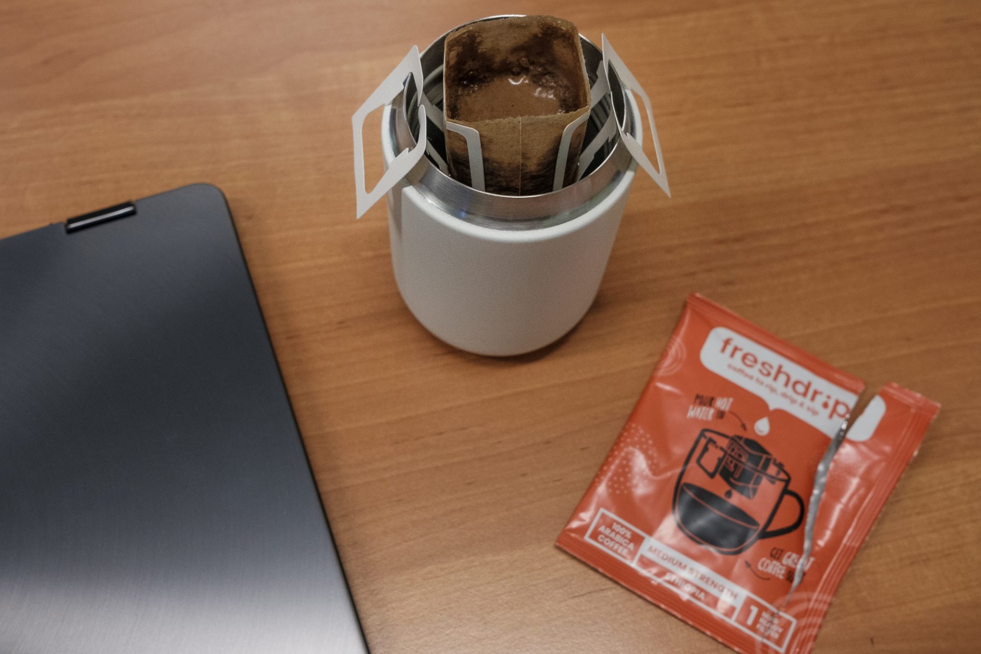 Fellow Carter - testing the insulated mug - Blog Coffeeesk.com