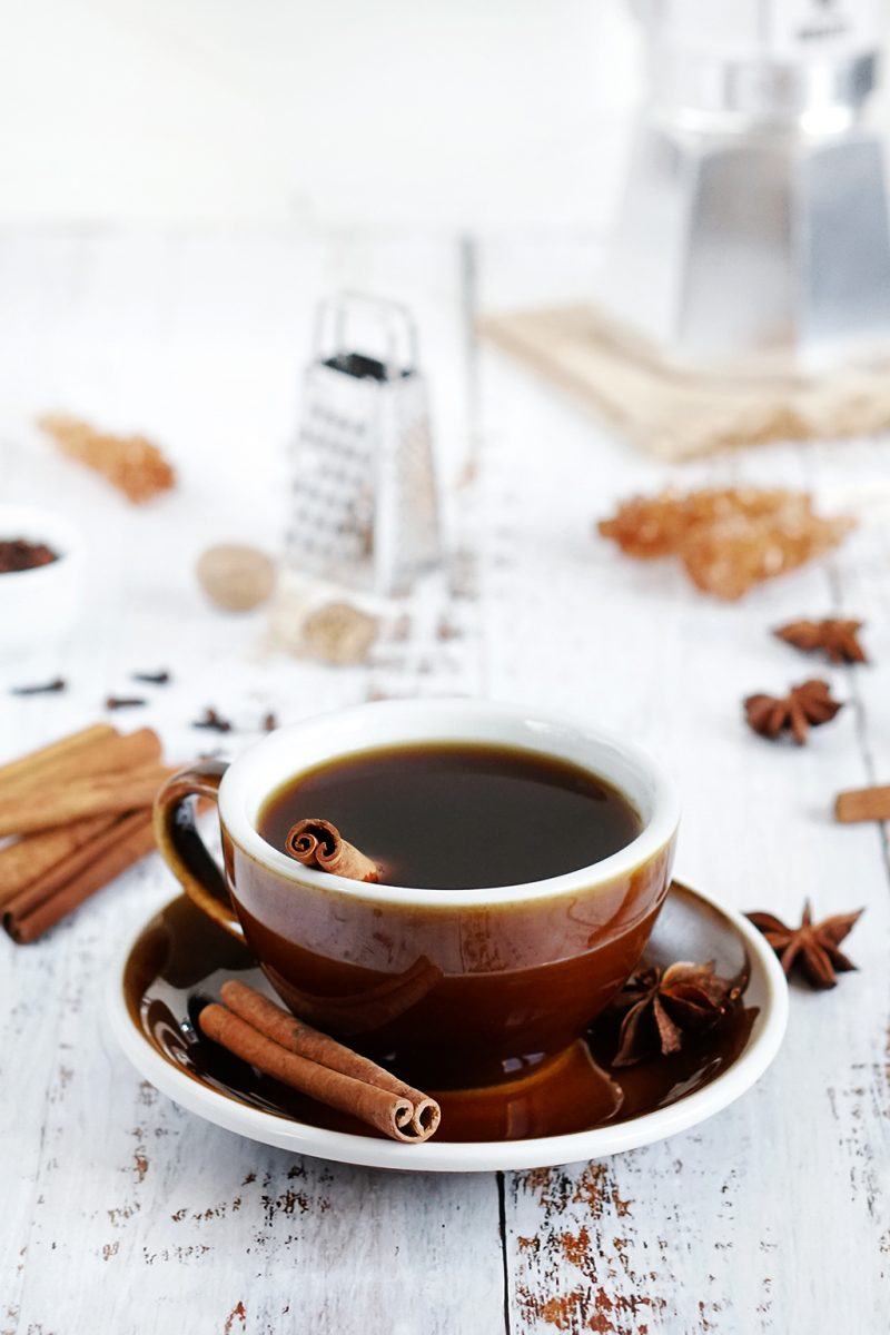 Coffee with cinnamon and other spices - Blog Coffeedesk.com